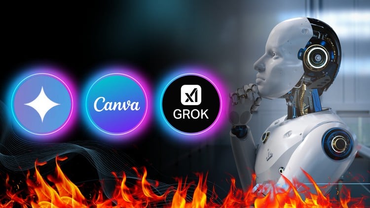 Learn Graphic Design Using AI Canva Gemini and Grok Imagine - Mario ...